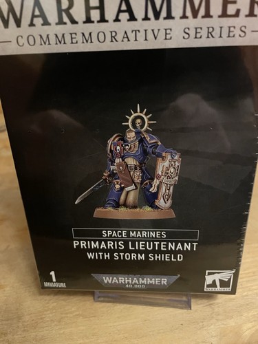 40k Primaris Space Marine Bladeguard Lieutenant (Storm Shield; Limited ...