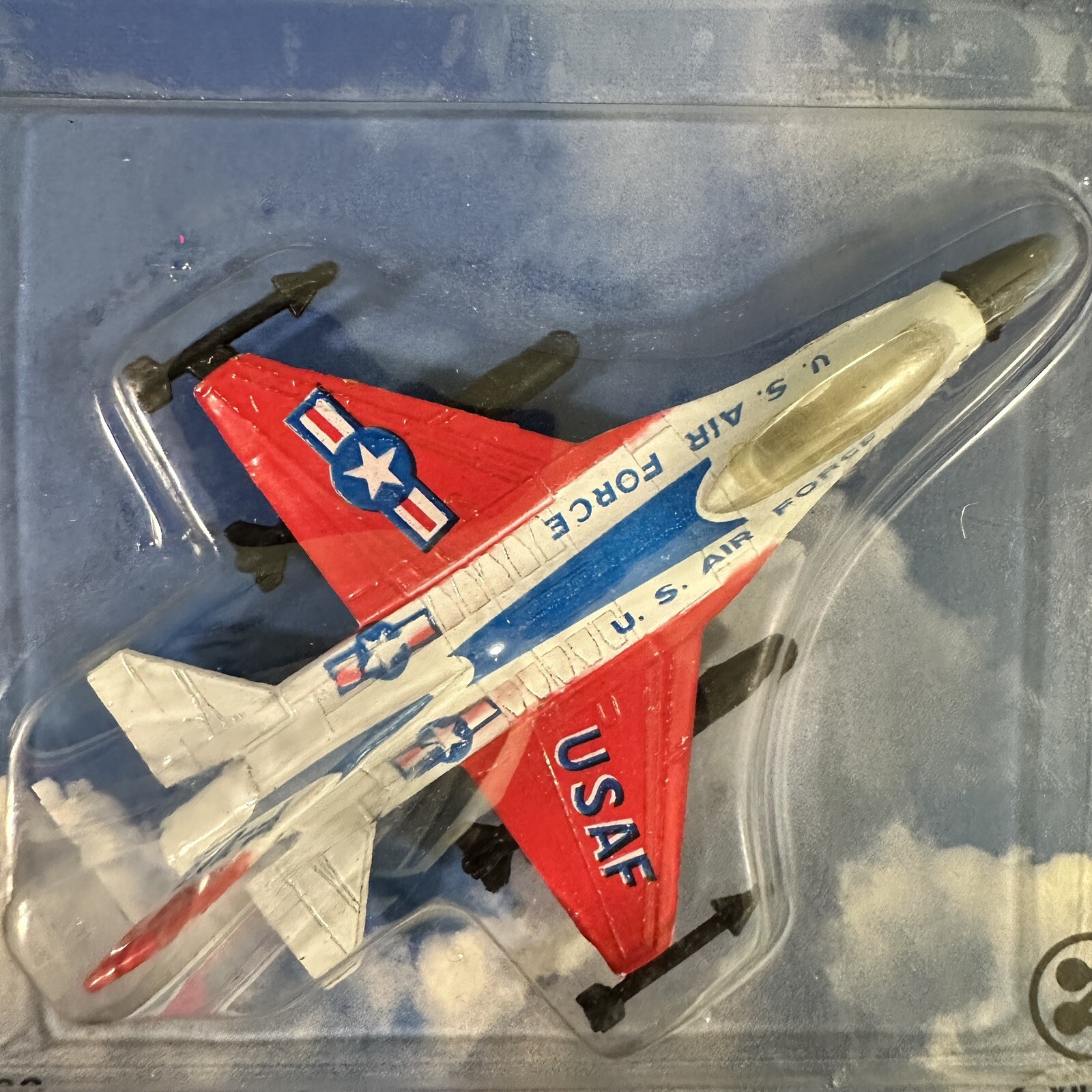 ZYLMEX Dyna-Flites USAF F-16 Fighter Jet Plane Die Cast Metal #29360 ...