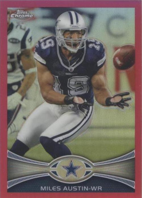 2012 Topps Chrome Miles Austin 14 Bca Refractor 399 For Sale Online