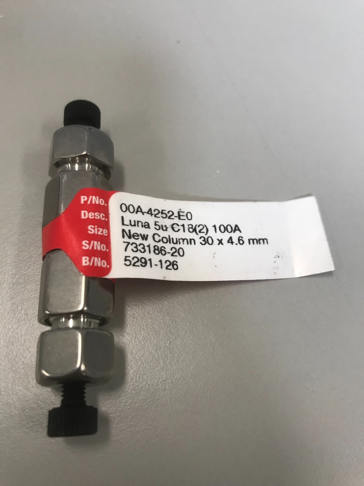 Phenomenex Luna 5um C18(2) 100A 30x4.6mm #00A-4252-E0 LC Column for ...