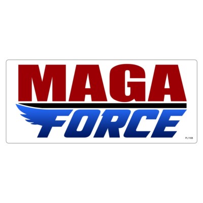 MAGA Force Sticker - Trump 2024 Ultra Funny Bumper Car Truck Vinyl ...