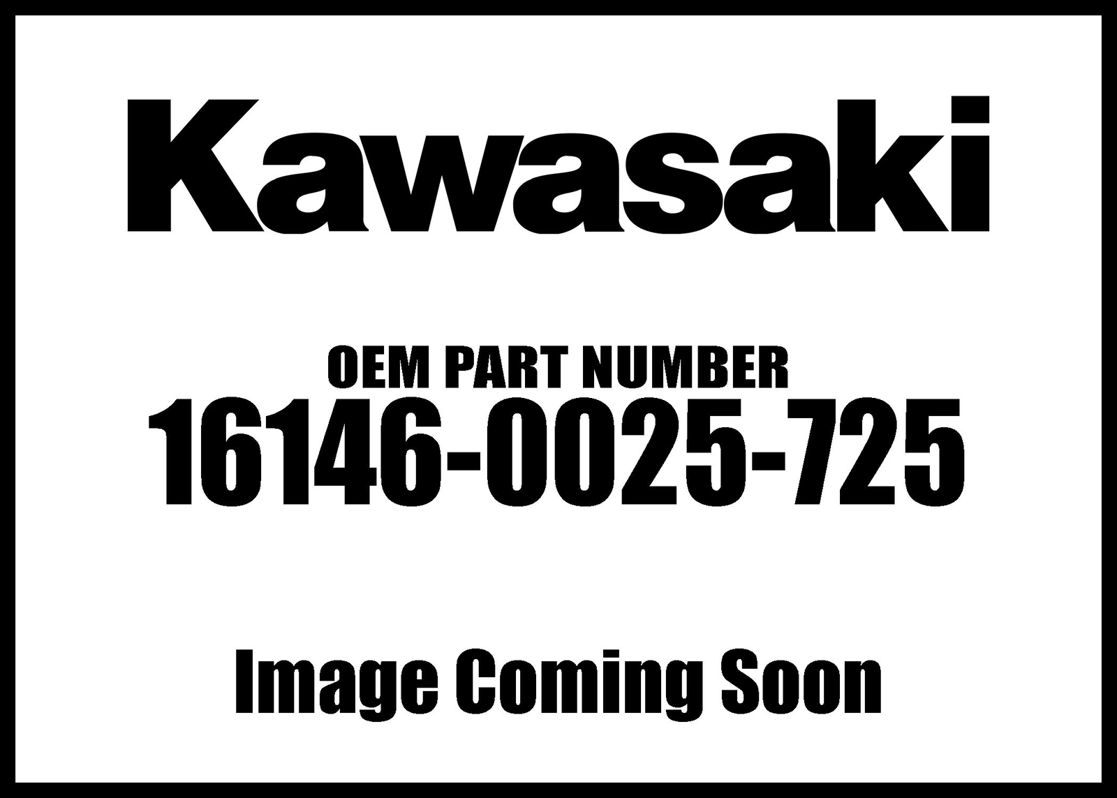 Kawasaki OEM Part 16146-0025-725 Titanium Front Tail Cover Assembly for ...