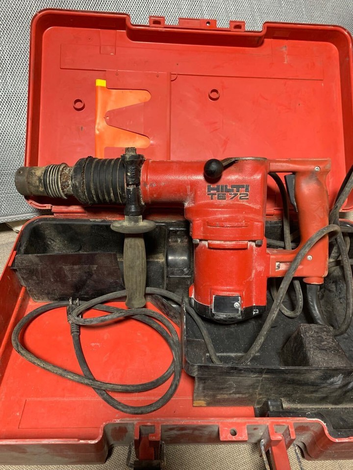 Hilti TE72 TE 72 Rotary Hammer Drill 100V Tested working used 100V | eBay