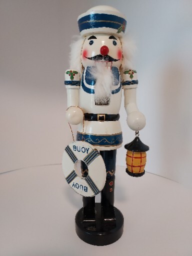 Vintage Nautical Captain Nutcracker 12.5 Inches | eBay