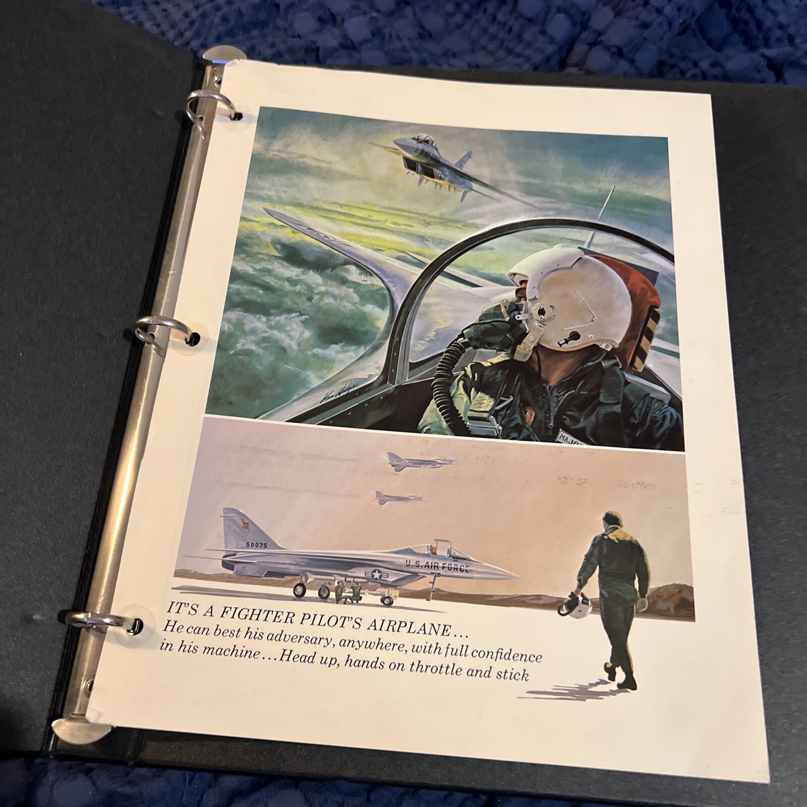 F-15 NA-335 North American Rockwell Aviation 1969 Contractor Binder ...