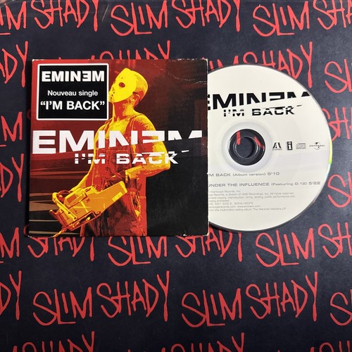 Eminem I’m Back CD Single French 2 Track | eBay