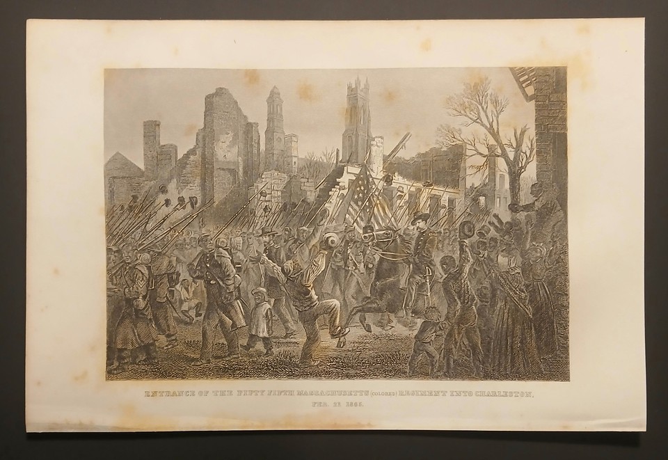 Civil War Colored Troops Infantry Sm. Collection: 54th & 55th ...