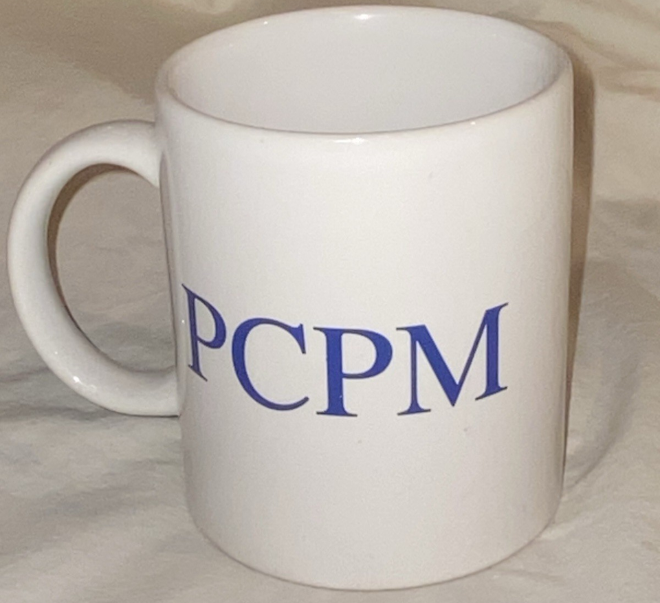 Vtg PENNSYLVANIA COLLEGE OF PODIATRIC MEDICINE Coffee Mug RARE CUP ...