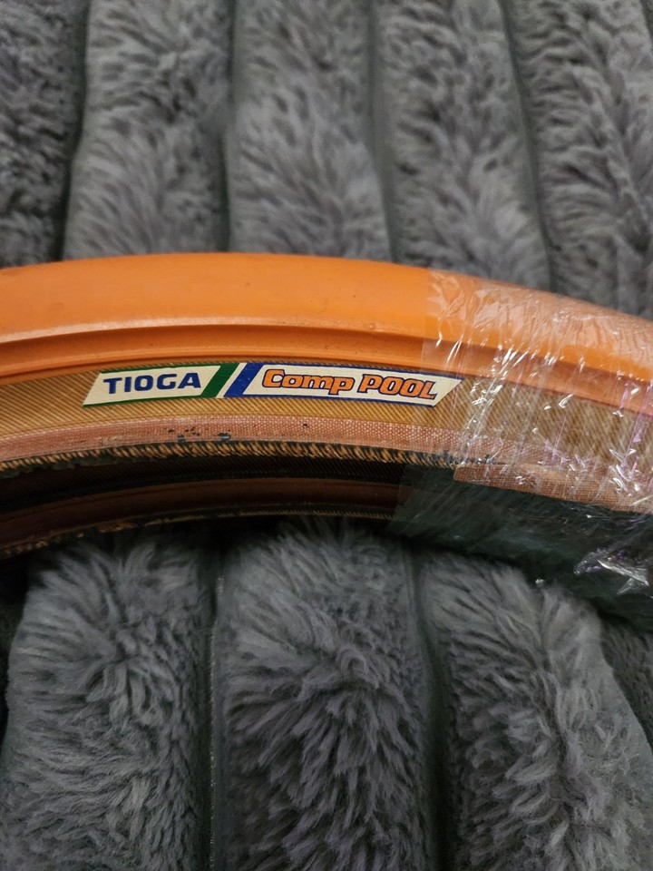 TIOGA COMP POOL TIRES nos orange pool tires gjs vdc freestyler old ...