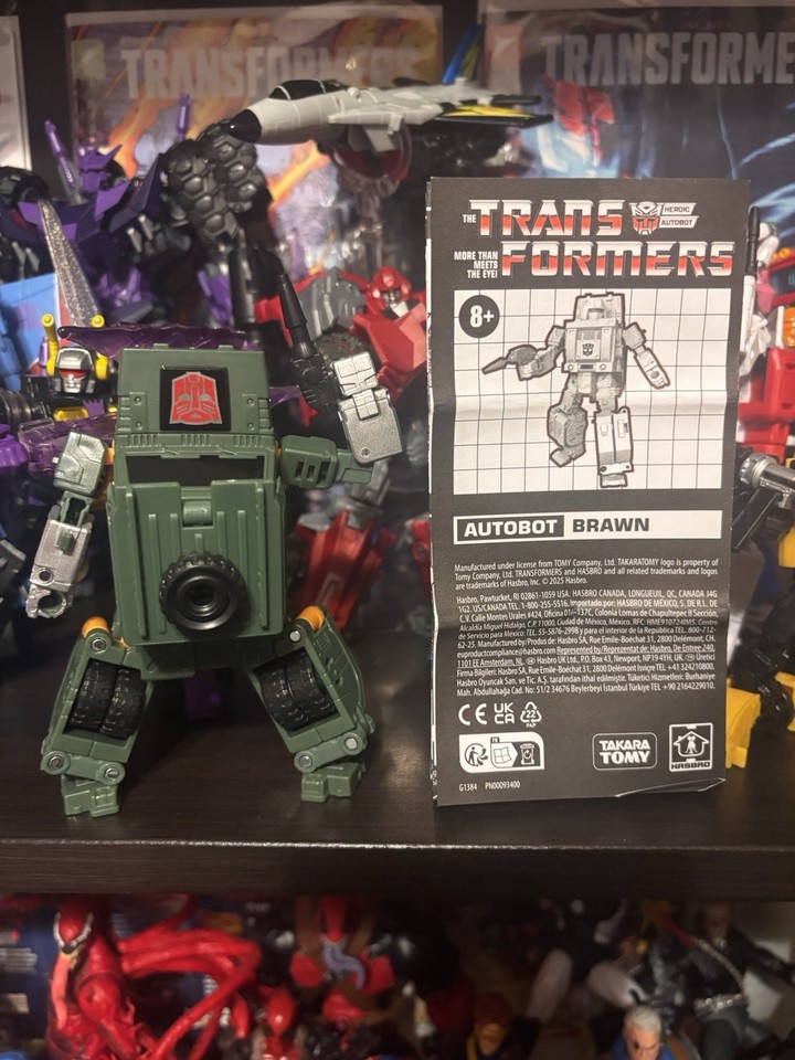 Transformers Retro G1 Brawn Complete Walmart reissue deluxe - Complete ...
