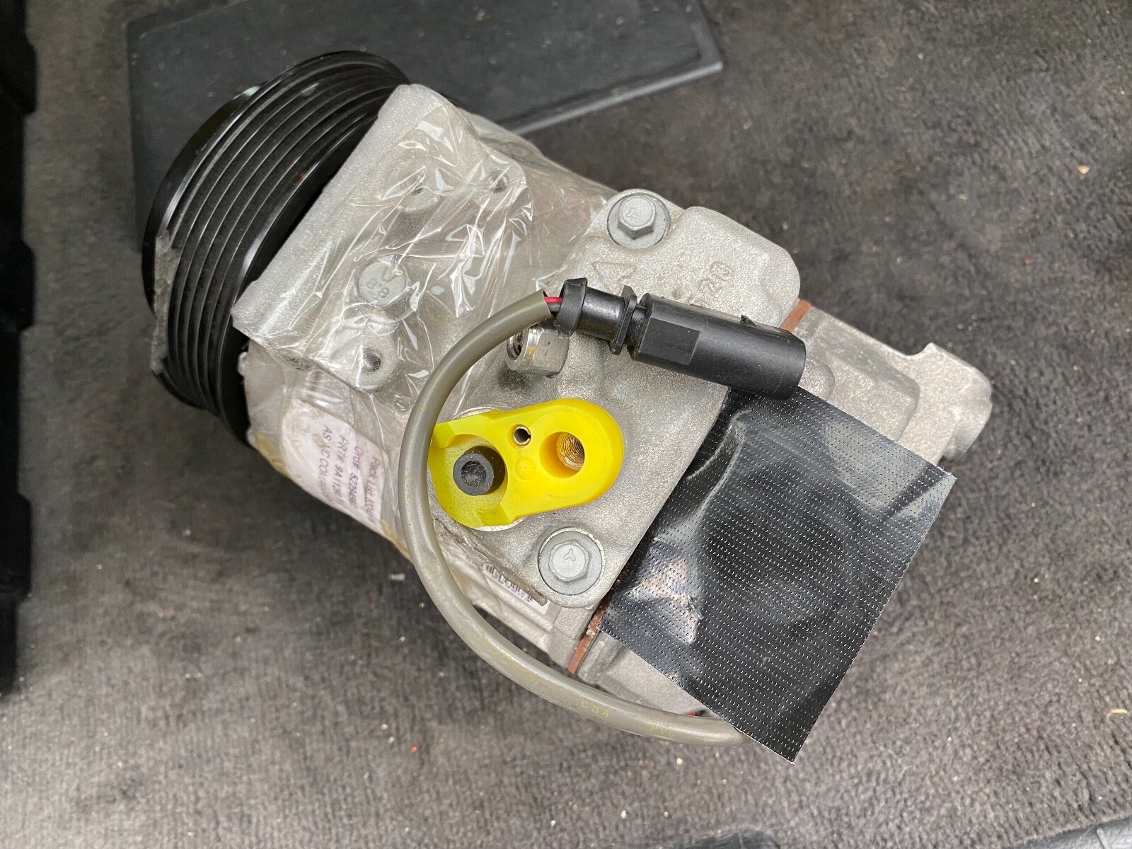PORSCHE 997 987 AIR CONDITIONING COMPRESSOR CAYMAN CARRERA BOXSTER ...