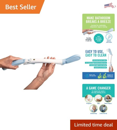 Portable Ergonomic Travel Toilet Aid - Easy Long Reach - Comfortable ...