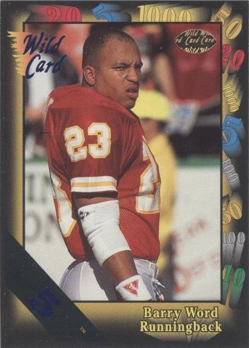 1991 Wild Card - Barry Word #26 5 Stripe for sale online | eBay