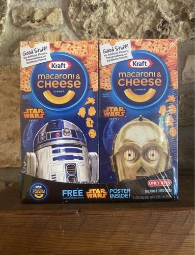 2015 Star Wars Kraft Macaroni & Cheese 4 Boxes 1 Of Each With ...