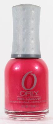 Orly Nail Lacquer #40625 Fabulous Flamingo (Pink) Free S&H Silver Cap ...