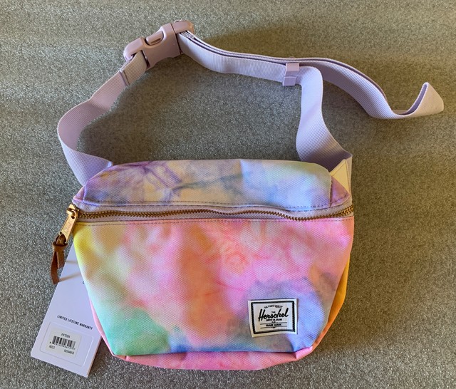 Herschel Fanny Pack Crossbody Pouch Pastel Tie Dye One Size for sale ...