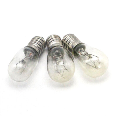Miniature E14 Screw 52mm x 23mm Table Lamp Small Light Bulb 110V 8W ...