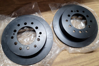 2 Brake Rotors TGDV7161 KBA61321 D/GB/USR/EBC MIN THK 16MM MAX DIA ...