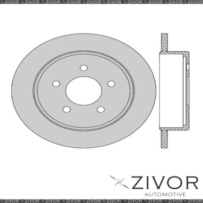 New PROTEX Rotor - Rear For FORD EXPLORER UN, UP 4D SUV 4WD 1996 - 1999 ...