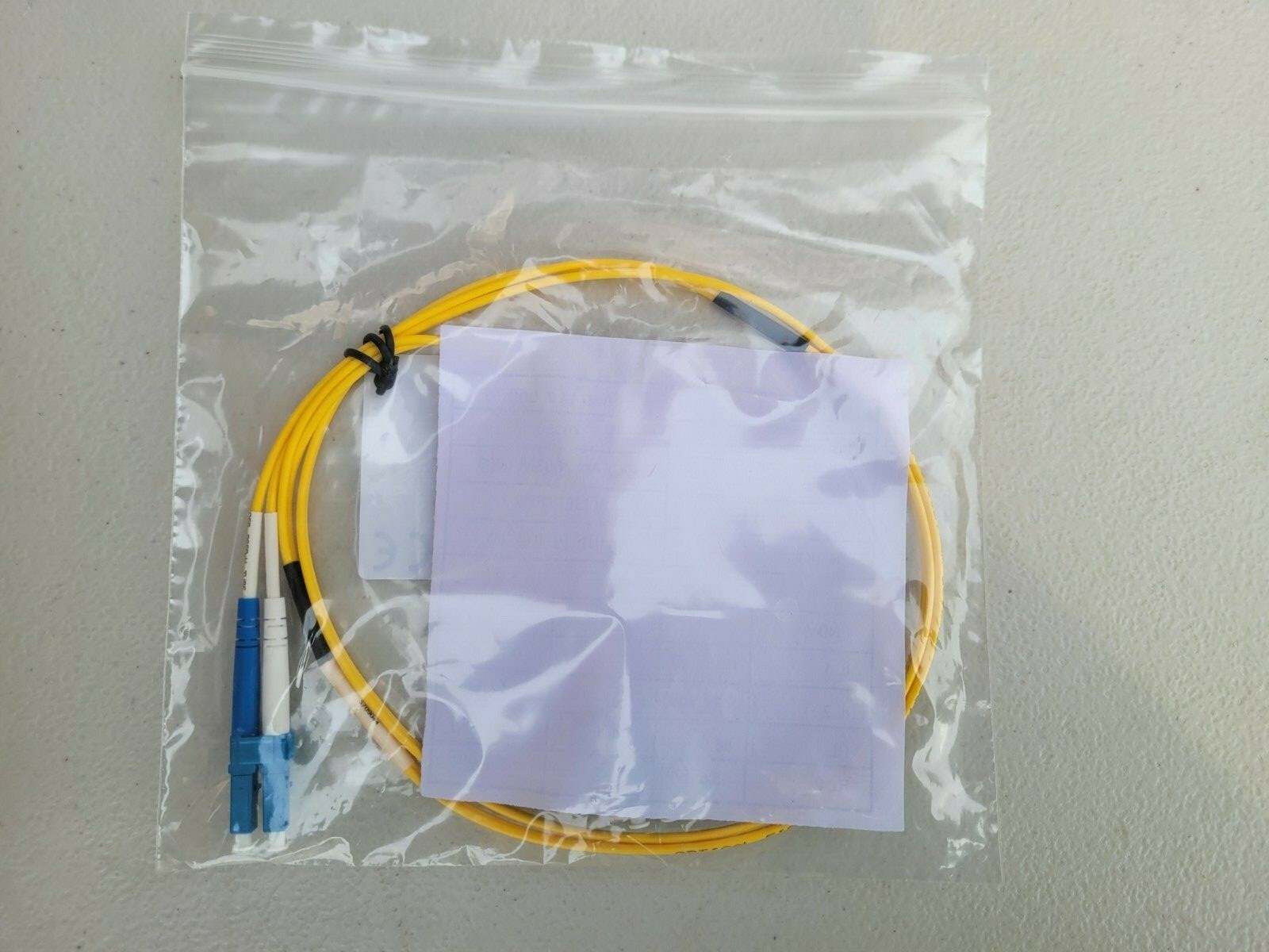 NEW Legrand Quiktron Fiber Optic Duplex Patch Network Cable 3-Feet 810 ...
