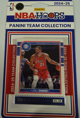 PHILADELPHIA 76ERS 2024-25 PANINI NBA HOOPS TEAM COLLECTION SET | eBay