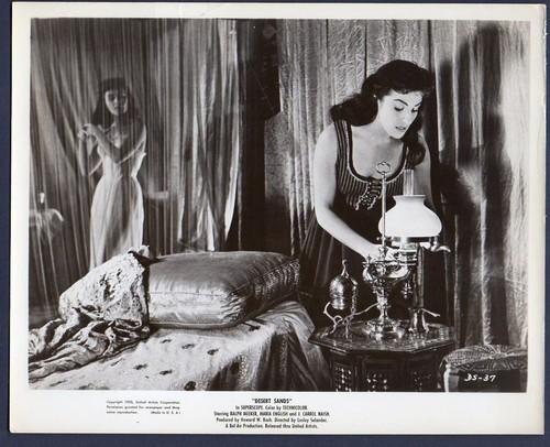 LITA MILAN Marla English DESERT SANDS 1955 Vintage Orig Photo SEXY ...