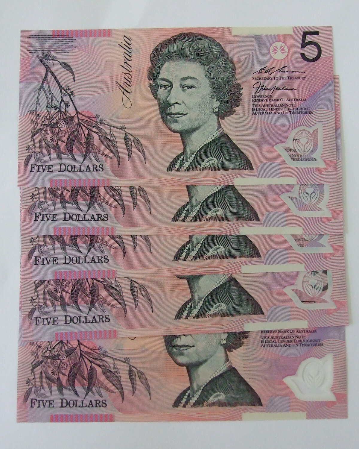 AUSTRALIAN POLYMER 1998 $5 NOTE UNCIRCULATED | eBay