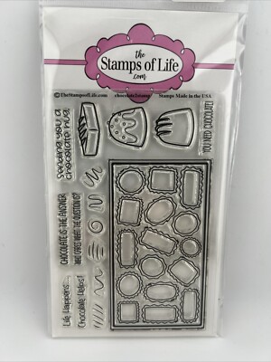The Stamps of Life Stamps Made In USA / Chocolate 2 Stamp | eBay