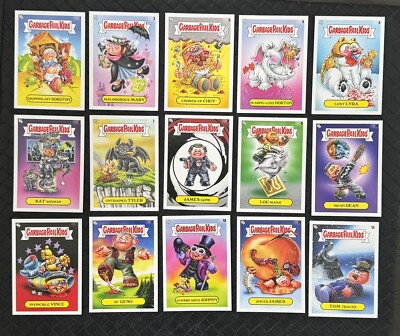 2022 Topps Garbage Pail Kids Bookworms Gross Adaptations 15-Card Set ...