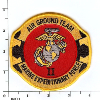 USMC II MEF w/ EGA Air Ground Team! PATCH 2nd Marine Expeditionary ...
