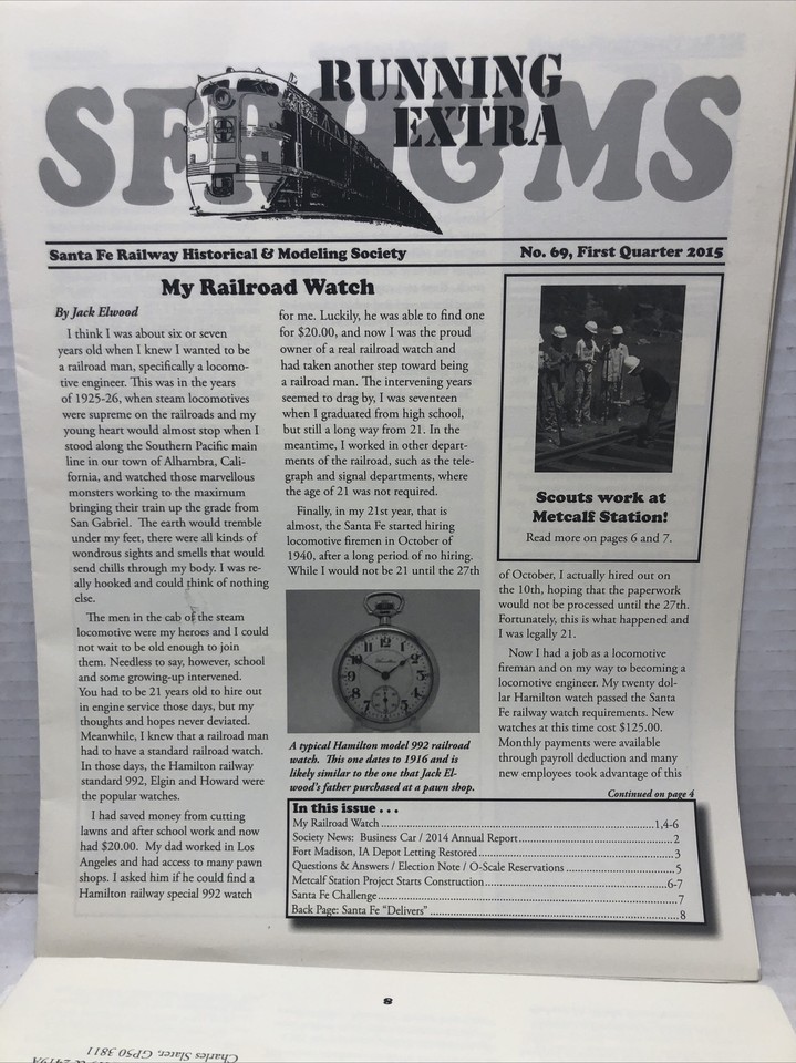 SRRH&MS RUNNING EXTRA - Lot of (8) Newsletters - 2002 to 2018 | eBay UK