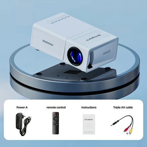Mini Movie Projector 720P Portable Home Theater Projector for Outdoor ...