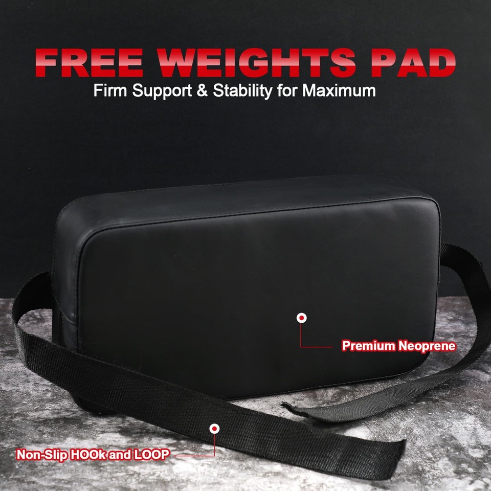 Weight Lifting Pad Bench Chest Press Back Pad for Weight Bench ...
