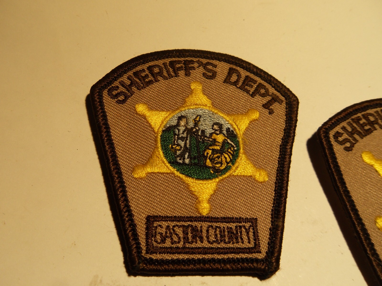 2 GASTON COUNTY SHERIFF NORTH CAROLINA NC NEW PATCH POLICE | eBay