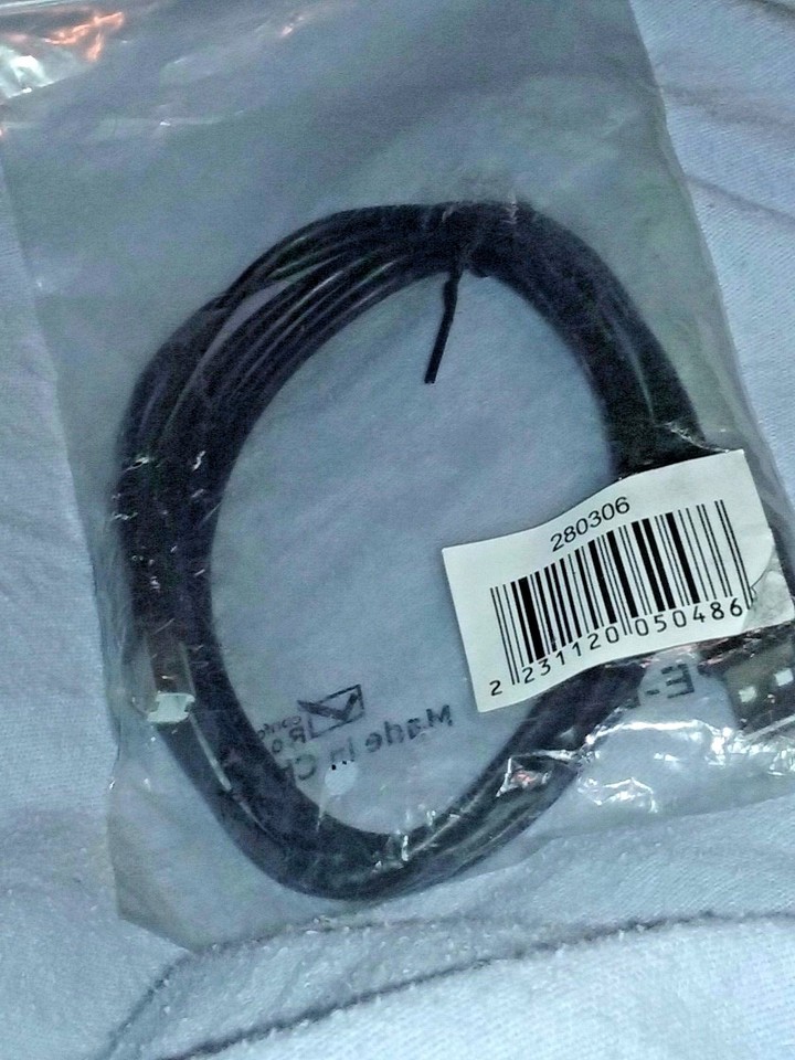 Vigor Electronics 280306 USB Cable Adapter 2.0 USB 6 ft cord copper ...