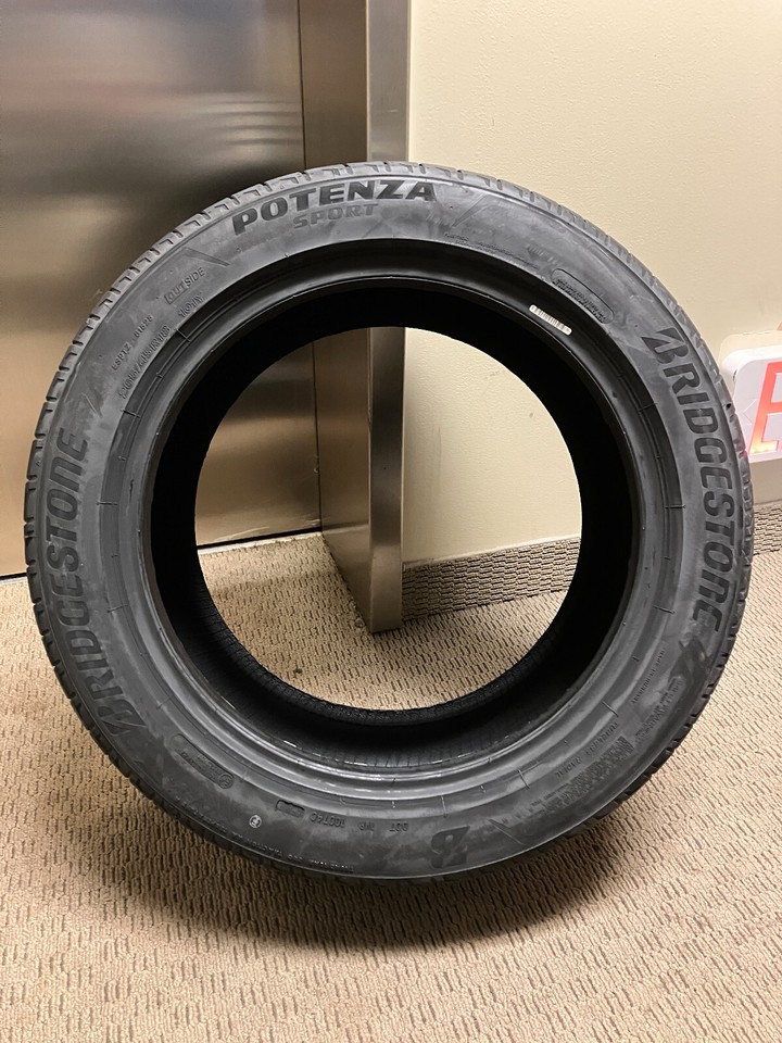 1 265/45R18 Bridgestone Potenza Sport Summer Tire | Load Index 101 ...
