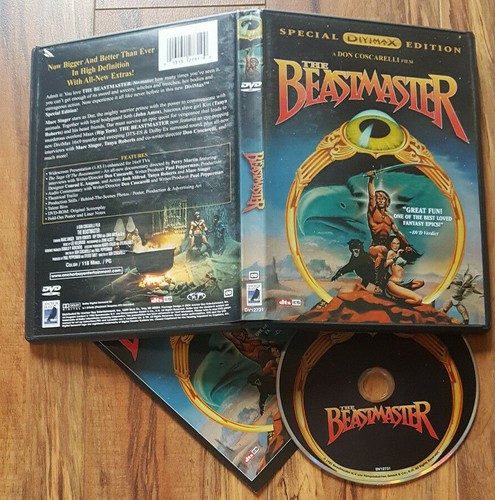 /2012 The Beastmaster Special Divimax Edition Abchro Bay DVD & Insert ...