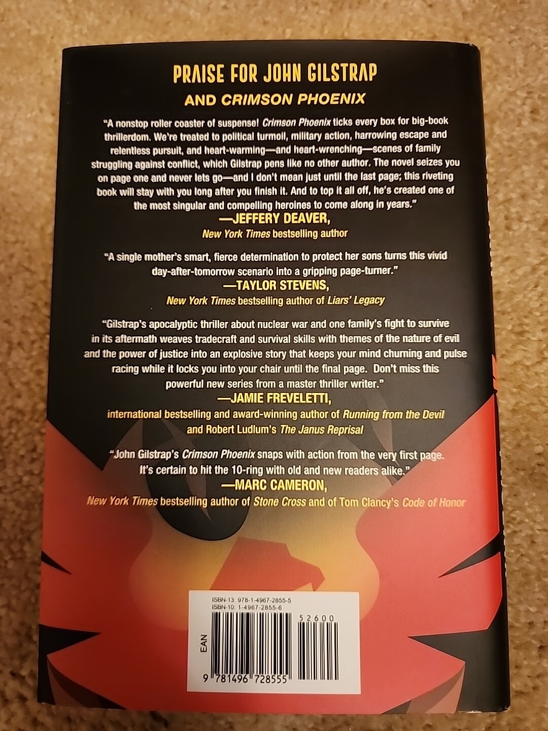 Crimson Phoenix : An Action-Packed and Thrilling Novel by John Gilstrap ...