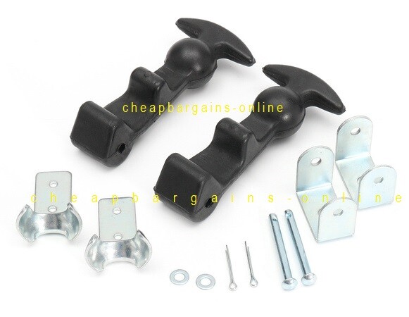RUBBER BONNET STRAPS KIT 2 BOOT CATCH LATCH RACE MOTORSPORT CAR TRUCK ...