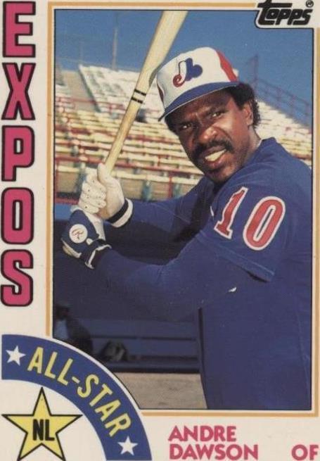 1984 Topps - All-Star Andre Dawson #392 Tiffany for sale online | eBay