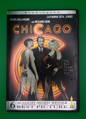 Chicago (2002 DVD Widescreen) Catherine Zeta-Jones Renee Zellweger | eBay