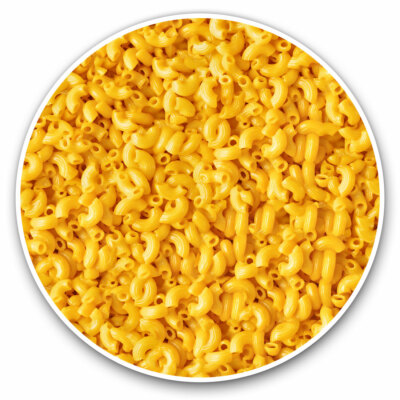 2 x Vinyl Stickers 30cm - Tasty Macaroni Cheese Food Cool Gift #3847 ...