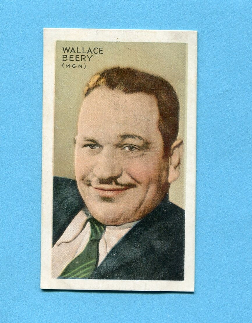 1934 PARK DRIVE GALLAHER CHAMPIONS OF SCREEN & STAGE #18 WALLACE BERRY ...