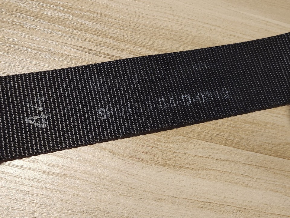 DISCONTINUED RANGER SPECIAL FORCES USGI MILITARY BLACK RIGGERS BELT 44 ...