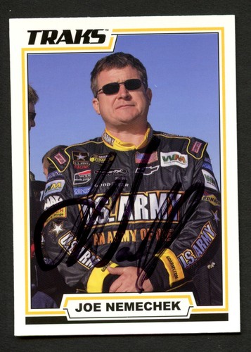 Joe Nemechek #24 signed autograph auto 2006 TRAKS NASCAR Trading Card ...