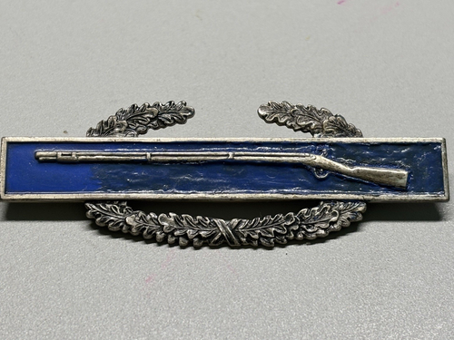 US Army WWII Combat Infantry Badge (CIB), Pin Back, Mark Sterling | eBay