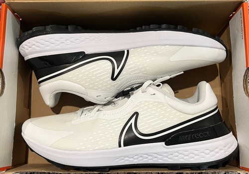 Men’s Size 13 Nike Infinity Pro 2 Spikeless Golf Shoes White Black ...