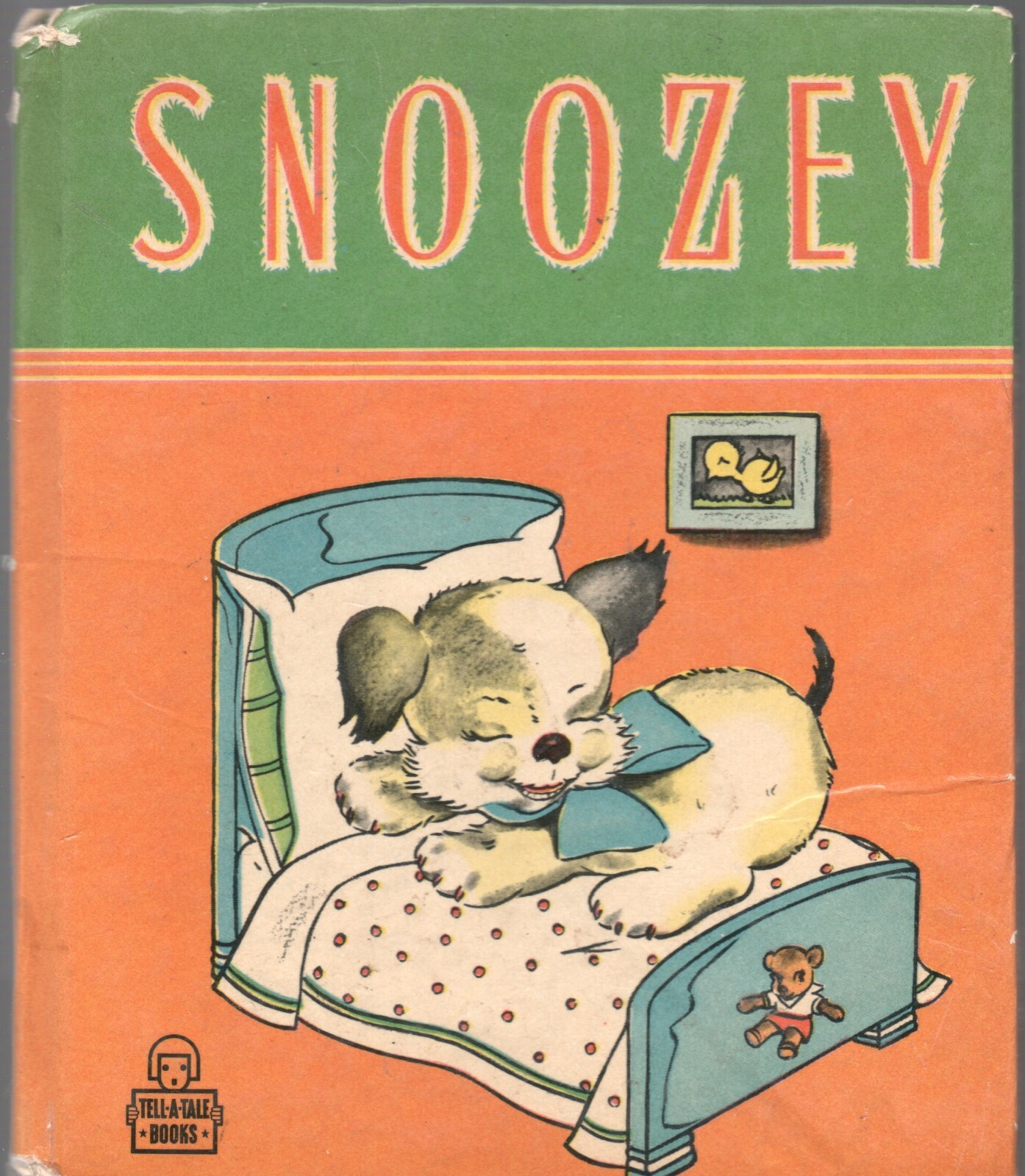 SNOOZEY by EMMA C MCKEAN Whitman Tell A Tale 1944 #853 | eBay