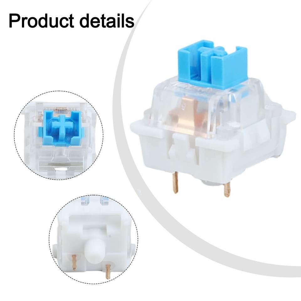 3 Pin Switches Improved Typing Feel Copper Alloy Spring Machine-Applied ...