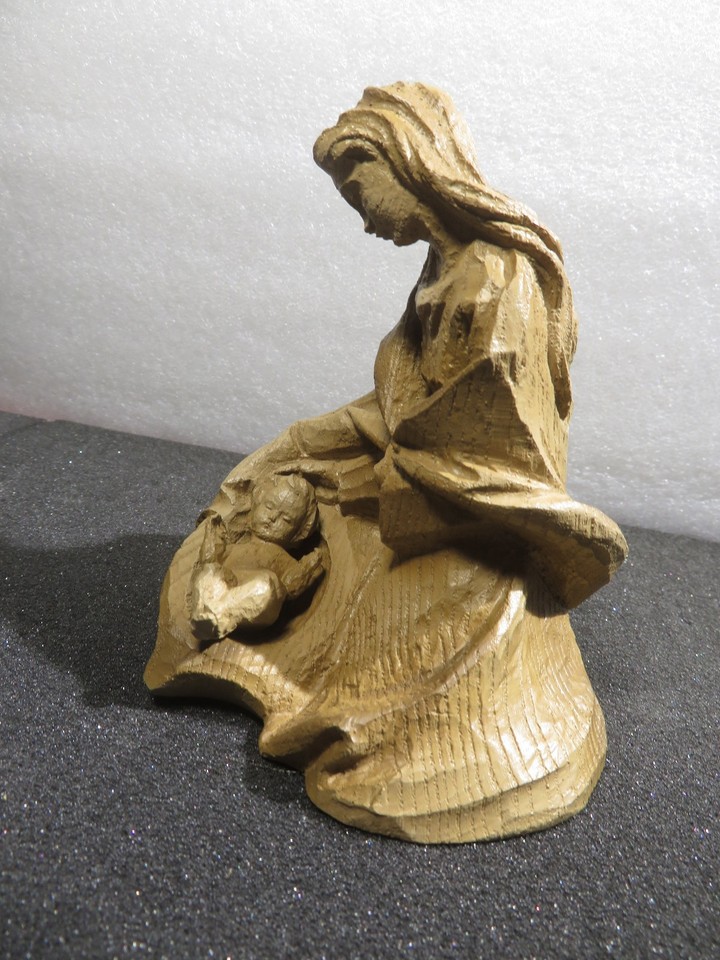 Holy Family Nativity Vintage Christmas Religious Statues Made Germany ...